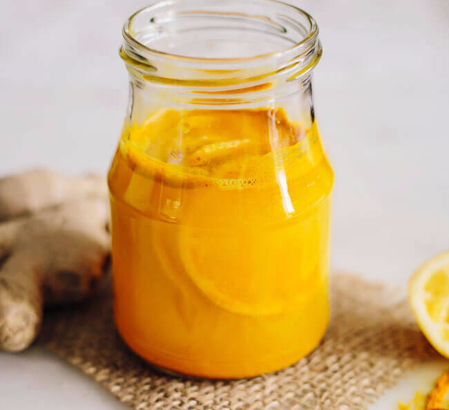 СУПЕР очищающий напиток с куркумой